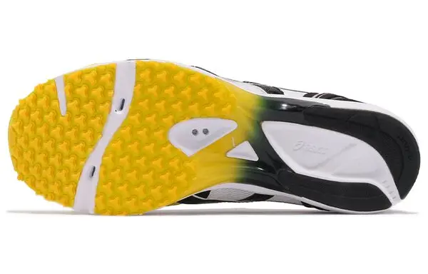 Asics Sortiemagic Lt "tai-chi Yellow" Athletic Sneakers - White/yellow