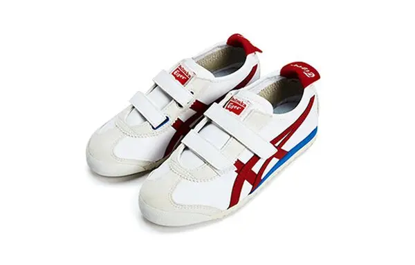 Onitsuka Tiger Mexico 66 Baja Low Top Sneakers - White/red/blue
