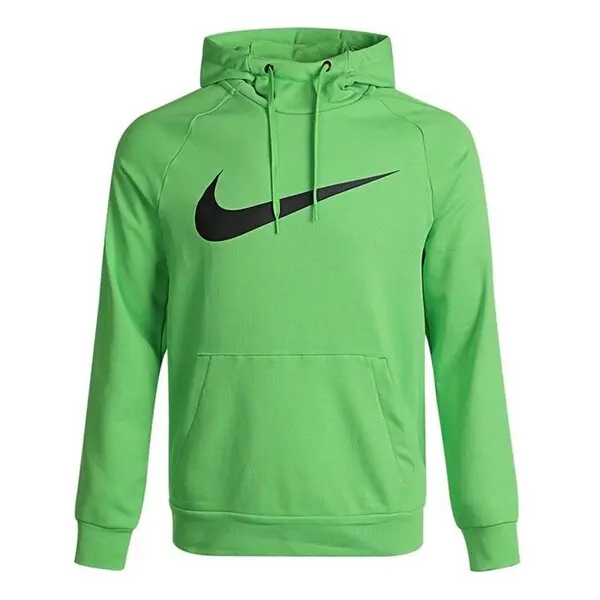 Nike Logo Print Pullover Hoodie
