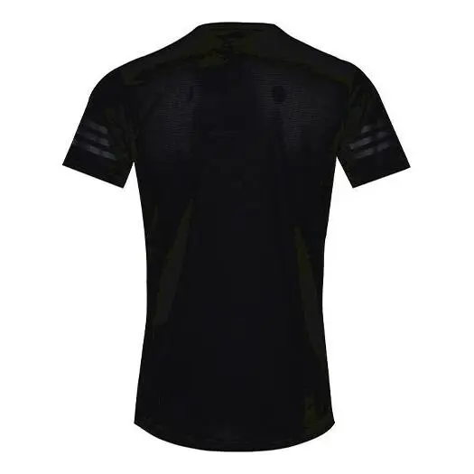 Adidas Round Neck Short Sleeve Training Top - Black