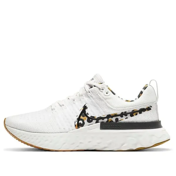 Nike React Infinity Run Flyknit 2 "leopard Print - White/leopard