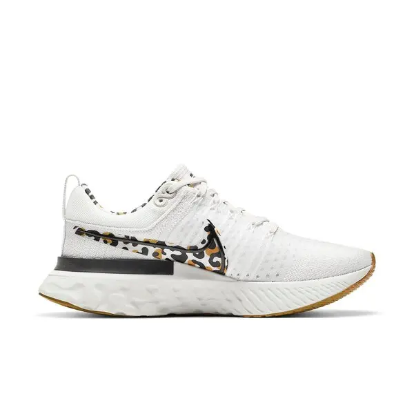 Nike React Infinity Run Flyknit 2 "leopard Print - White/leopard