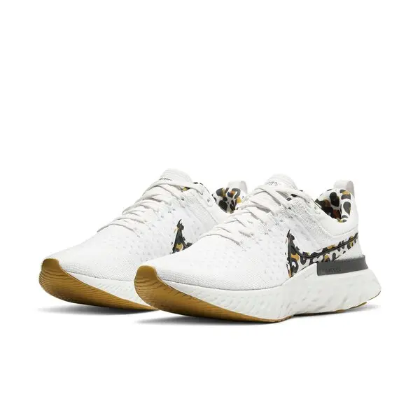 Nike React Infinity Run Flyknit 2 "leopard Print - White/leopard