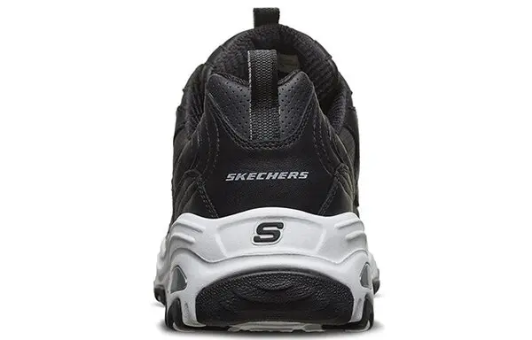 Sketchers D'lites 1.0 Low-top Lace-up Sneakers - Black