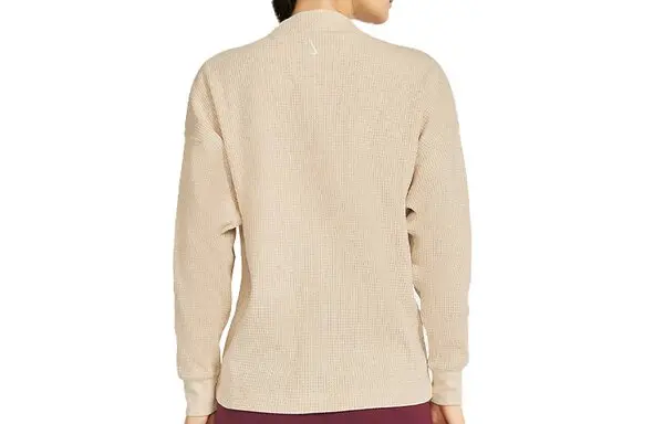 Nike Yoga Waffle V-neck Wool Pullover