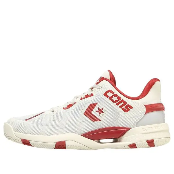CONVERSE Cons Accelerator Low Sneakers - Off White/red