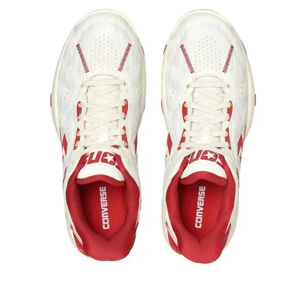 CONVERSE Cons Accelerator Low Sneakers - Off White/red