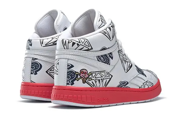 REEBOK Bbc Ice Cream X Bb4600 'diamonds & Dollars' High-top Sneakers