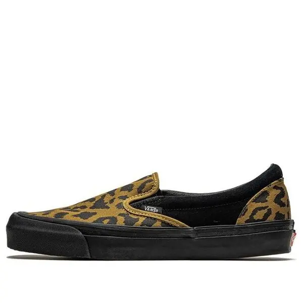 VANS Og Classic Slip-on Lx Print Sneakers - Leopard