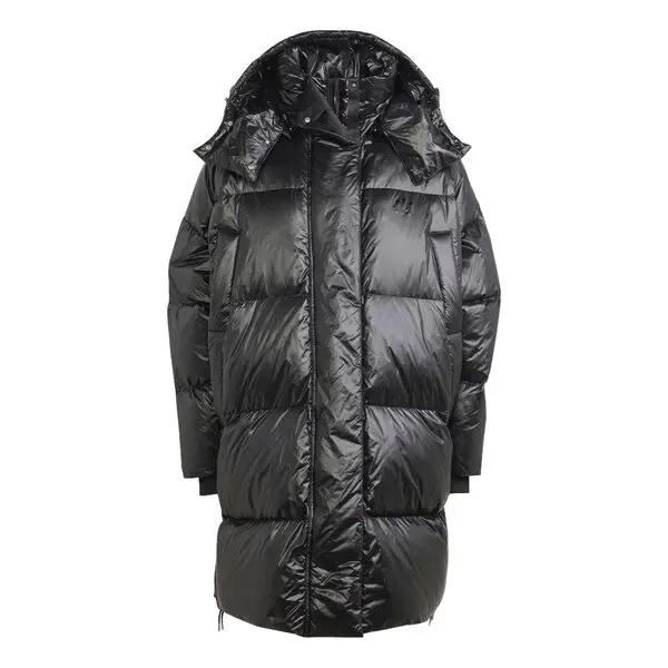 Adidas Puffed Long Jacket - Black