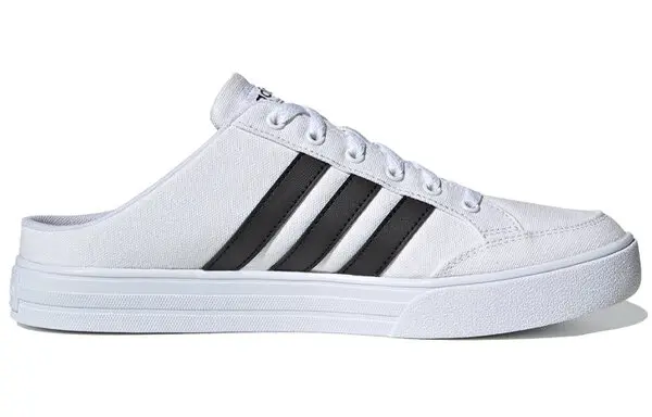 Adidas Vs Set Mule Sneakers - White/black