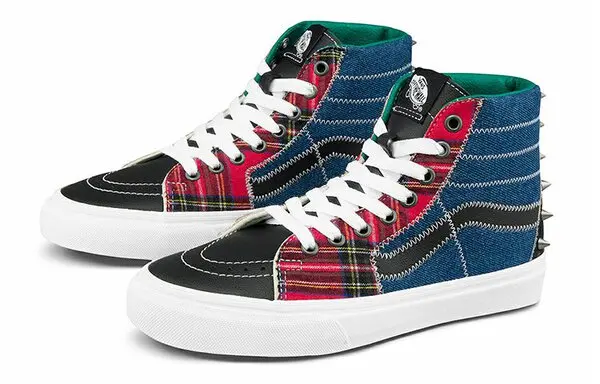 VANS Sk8-hi "tartan Daze" High Top Sneakers