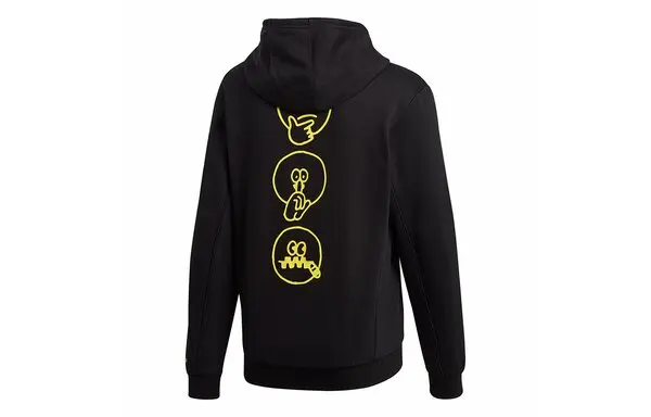 Adidas Alphabet Printing Basketball Sports Pullover