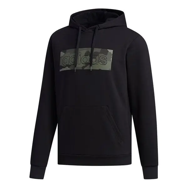 Adidas Casual Sports Hoodie - Black