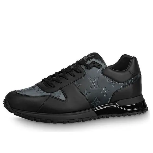 LOUIS VUITTON Run Away Sneakers - Black/grey