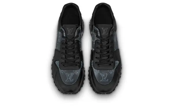 LOUIS VUITTON Run Away Sneakers - Black/grey