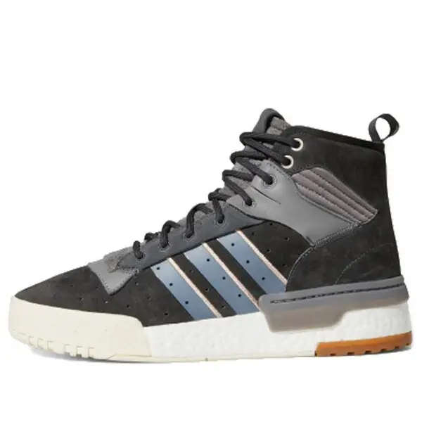 Adidas Rivalry Rm High Top Sneakers - Black/grey