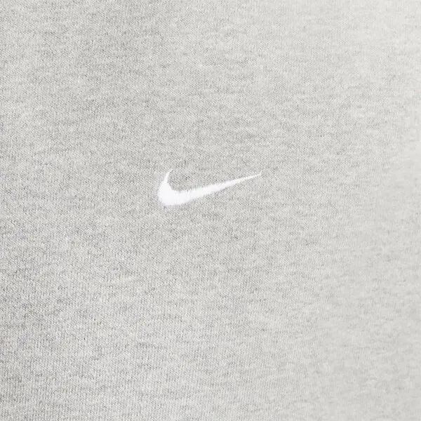Nike Solo Swoosh Full-zip Hoodie - Grey