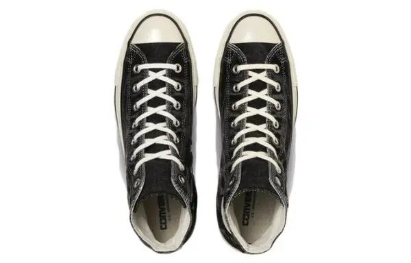 CONVERSE Chuck Taylor All Star Us Aged Denim High Top - Black/white