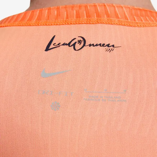 Nike Netherlands 23/24 Stadium Home Jersey - Orange/navy