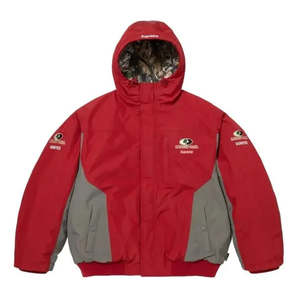 Supreme X Mossy Oak Gore-tex Jacket - Red