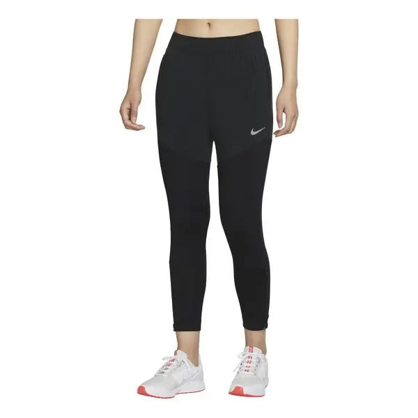 Nike Dri-fit Essential Quick-dry Running Tights - Black