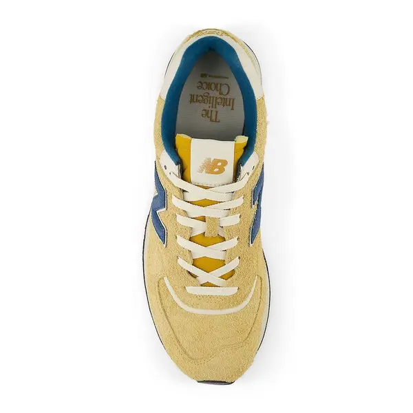 NEW BALANCE 574 Sneakers - Gold/blue