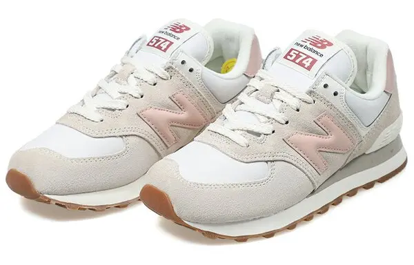 NEW BALANCE 574 Sneakers - Gray/pink