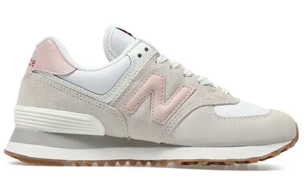 NEW BALANCE 574 Sneakers - Gray/pink