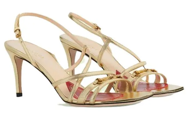Gucci Victoria Strappy Horsebit Sandals
