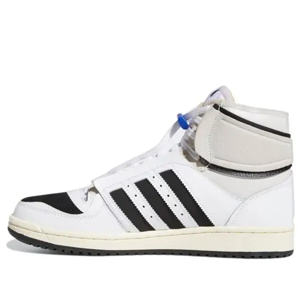 Adidas Top Ten De High Top Sneakers - White/black