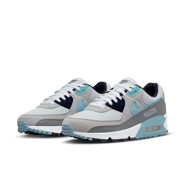 Nike Max 90 "pure Platinum Worn Blue" Sneakers - Gray/blue