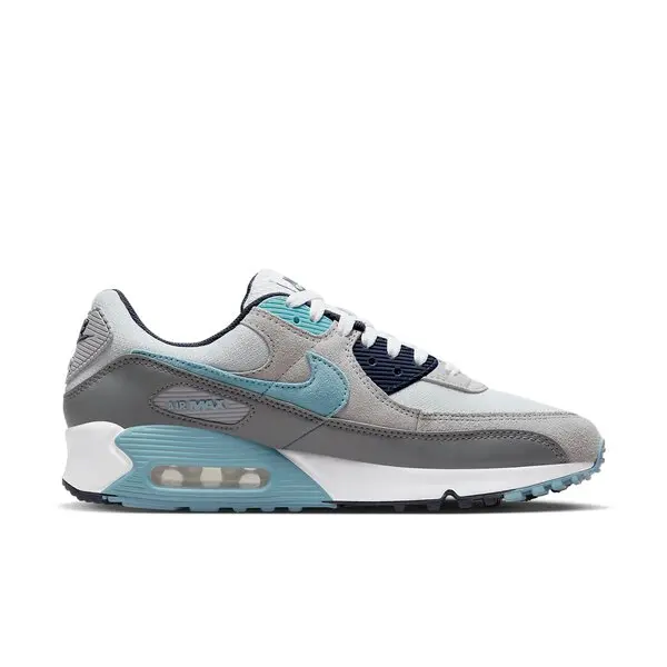 Nike Max 90 "pure Platinum Worn Blue" Sneakers - Gray/blue