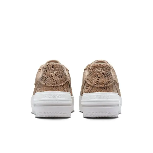 Nike Force 1 Plt.af.orm Snakeskin Sneakers - Brown/hepm/sail