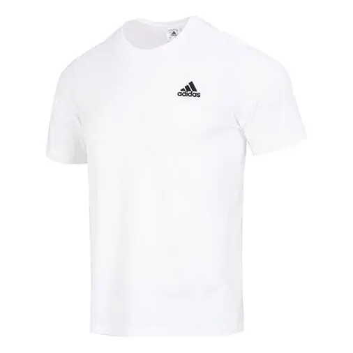 Adidas Essentials Embroidered T-shirt - Red
