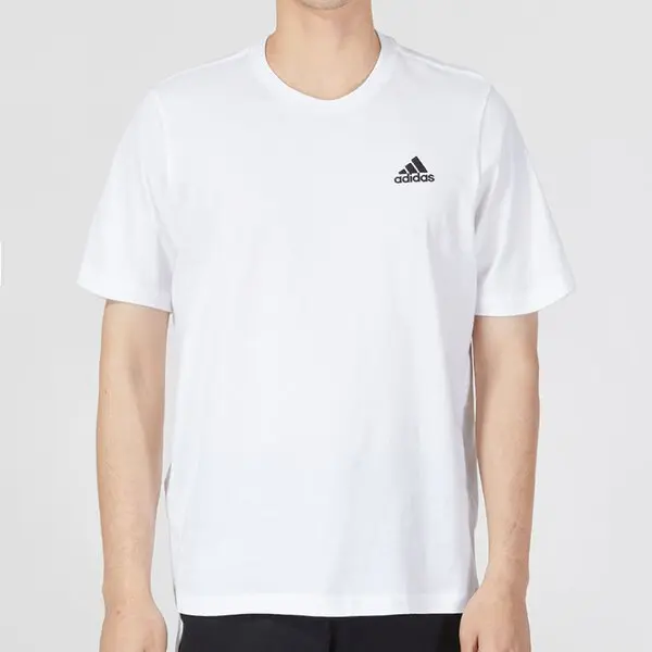Adidas Essentials Embroidered T-shirt - Red