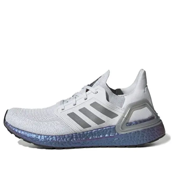 Adidas Ultraboost 20 'blue Boost' Sneakers - Grey/blue