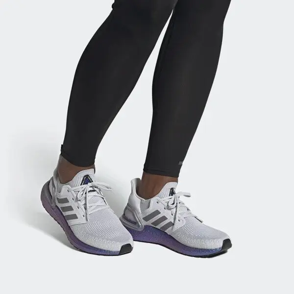 Adidas Ultraboost 20 'blue Boost' Sneakers - Grey/blue
