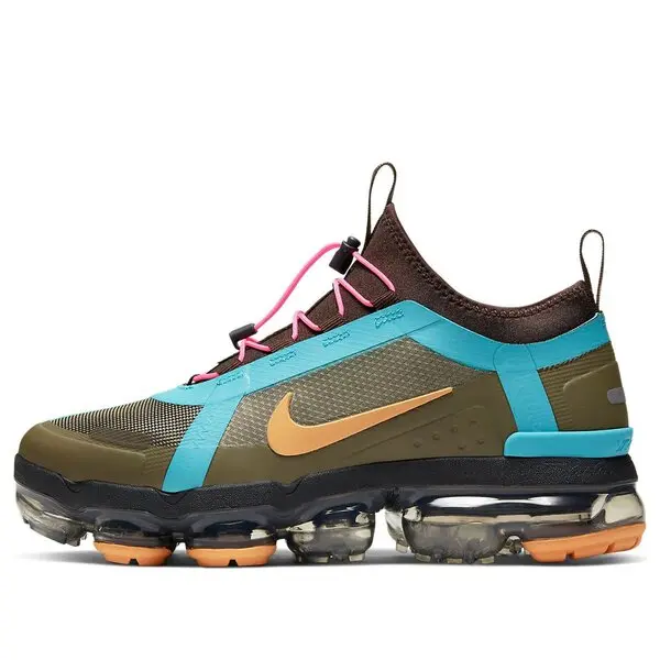 Nike Vapormax 2019 "olive Teal - Pink/blue/brown