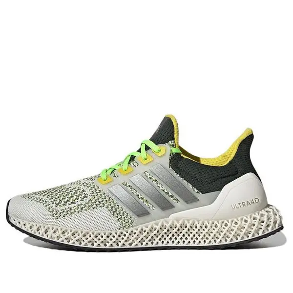 Adidas Ultra 4d Sneakers - Gray/green