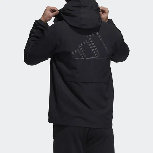 Adidas Hooded Windbreaker Jacket