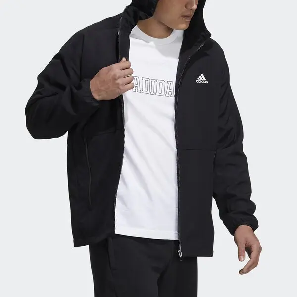 Adidas Hooded Windbreaker Jacket