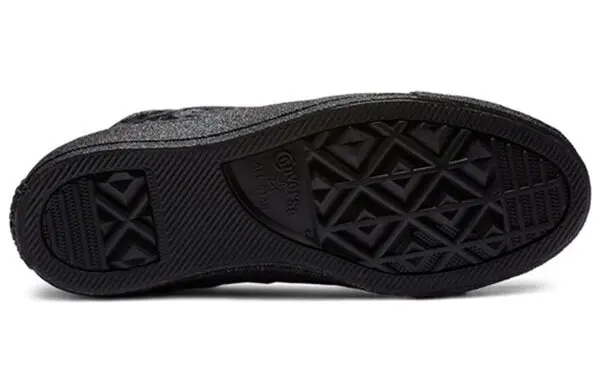CONVERSE Chuck Taylor All Star High Top Velvet Sneakers - Black