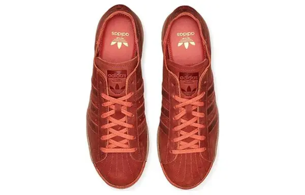 Adidas Superstar 82 'surf Red' Sneakers - Red/orange/brown