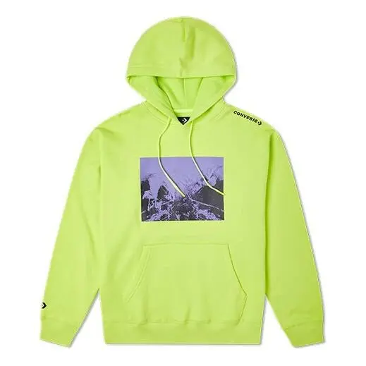 CONVERSE Casual Sports Pullover - Yellow
