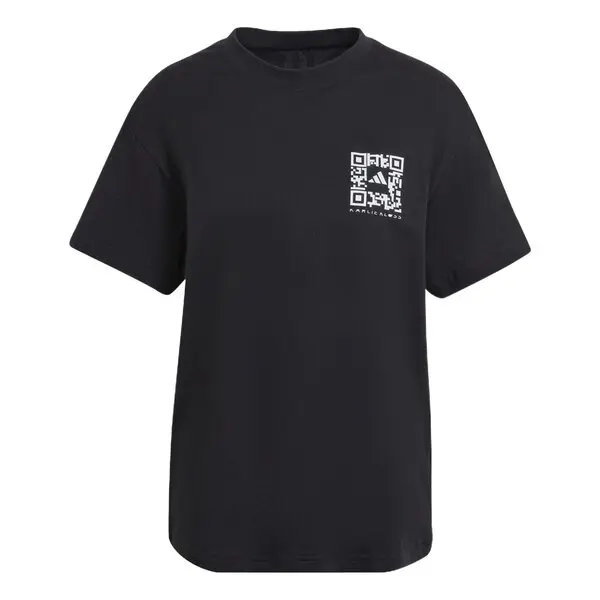 Adidas X Karlie Kloss Cropped T-shirt - Black