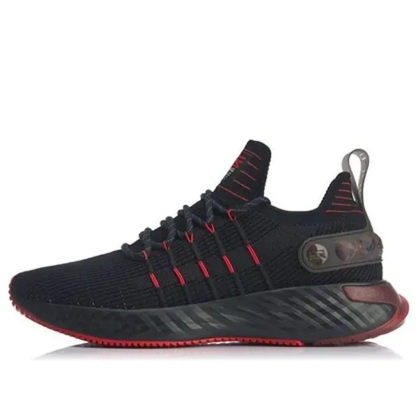 LI-NING Element Low Top Sneakers - Black/red