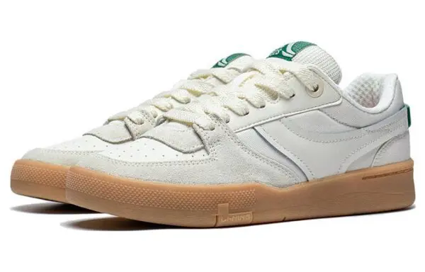 LI-NING Glory 92s Sneakers - White/green/tan