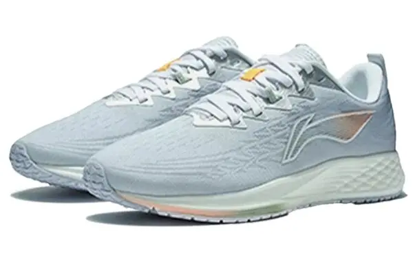 LI-NING Rouge Rabbit 4 Lace-up Athletic Sneakers - Gray