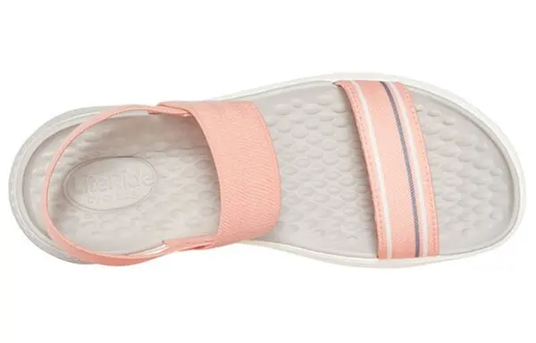 CROCS Literide Elastic Strap Sandals - Pink